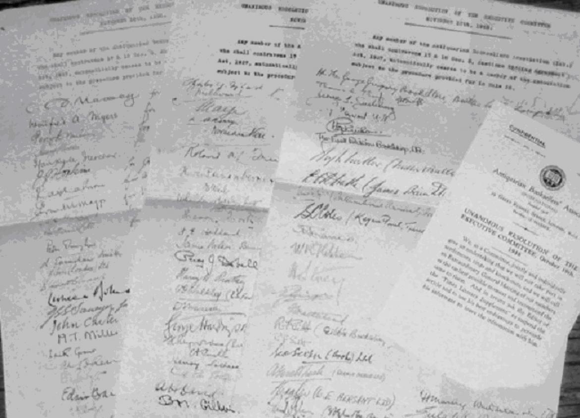 ABA History 1906-1984 (Part 1) | International League of Antiquarian ...